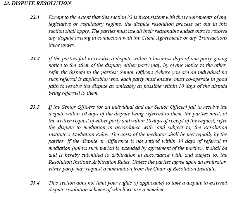 Symmetry vs. Substance: Unfairness in Arbitration Clauses - King & Wood ...